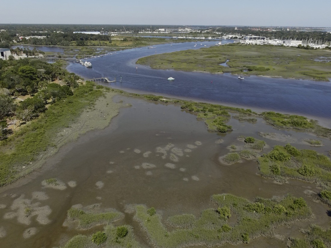New project to bolster St. Augustine marsh against sea level rise and ...
