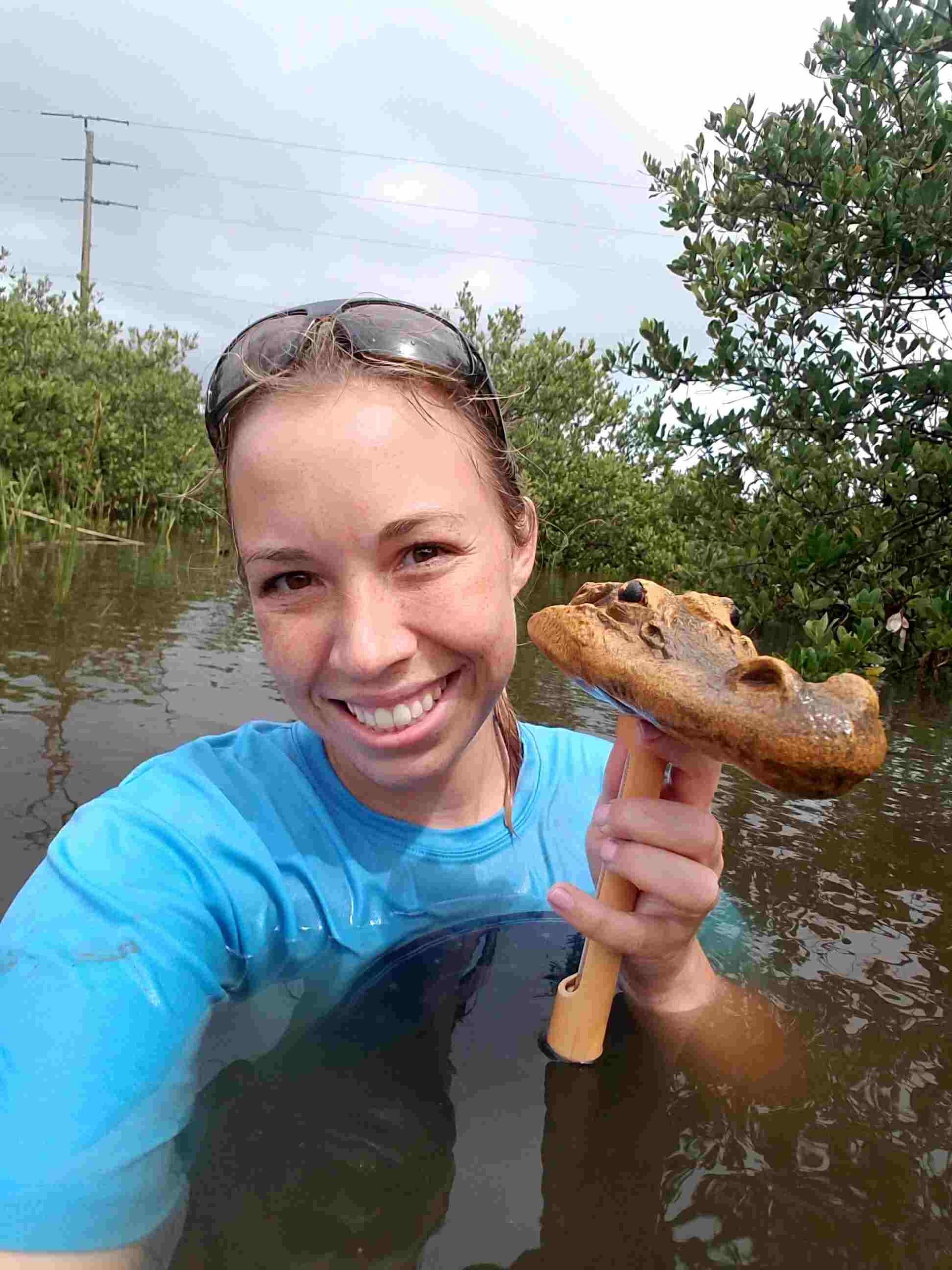 Julie Walker confronts gators — and other surprises — in pursuit of ...