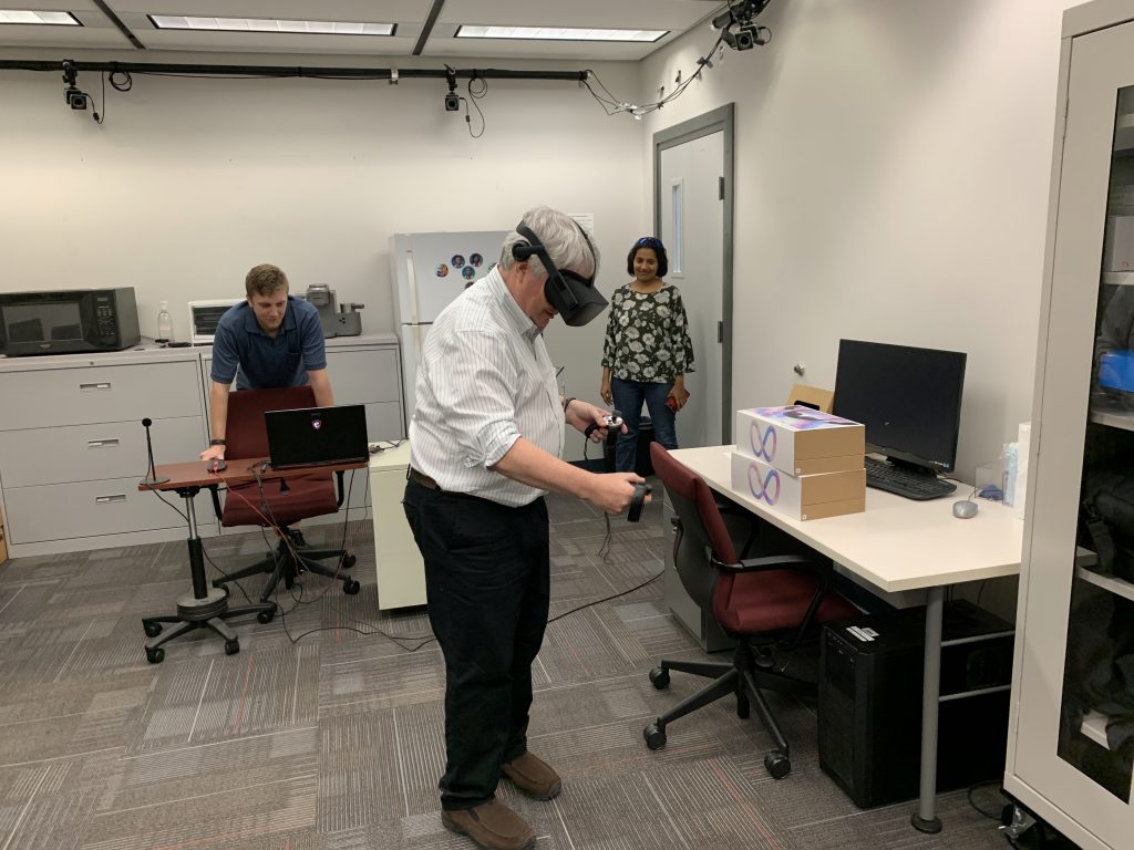 Joe Marks (CTO (Weta Digital) @ Unity) visits with the Jainlab during ...