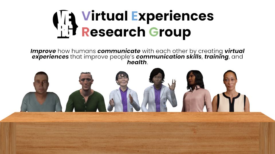 Virtual Experiences Research Group - Computer & Information Science ...